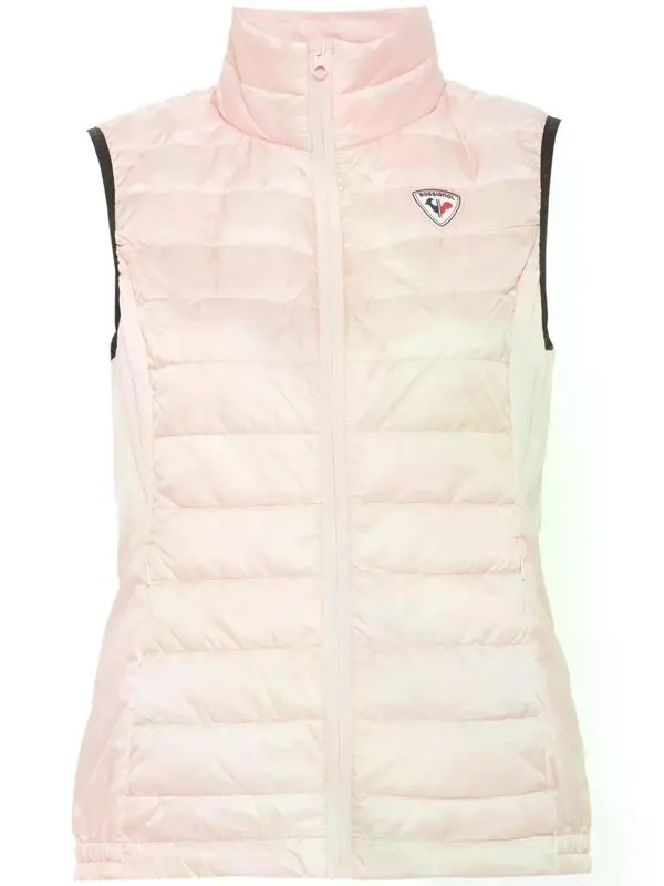 Rossignol Logo-patch Ripstop Gilet - Pink