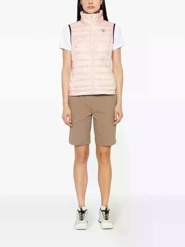 Rossignol Logo-patch Ripstop Gilet - Pink