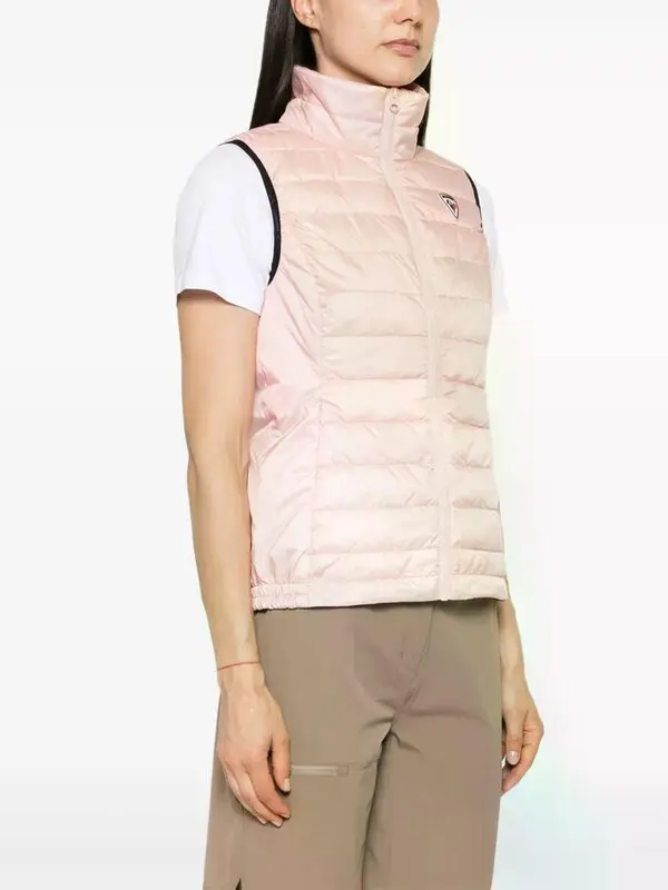 Rossignol Logo-patch Ripstop Gilet - Pink