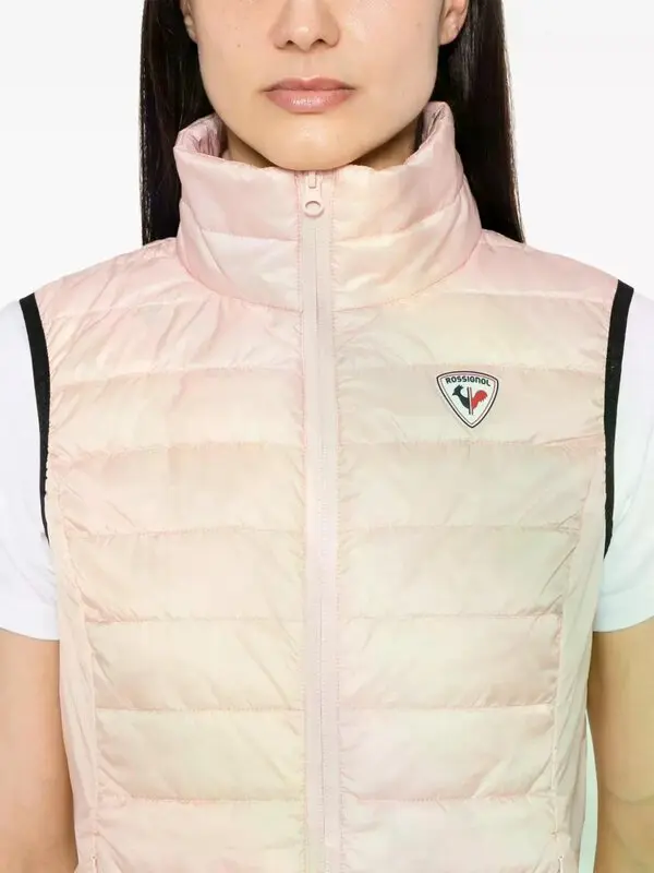 Rossignol Logo-patch Ripstop Gilet - Pink