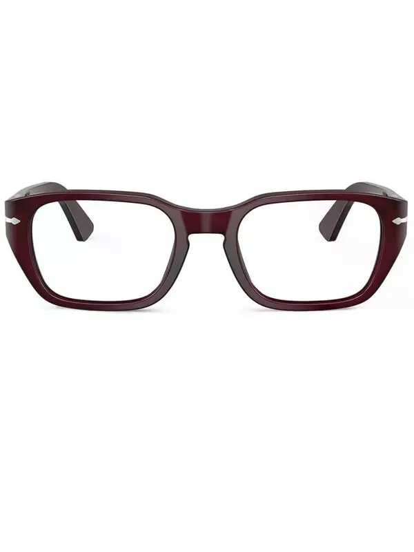 Persol Po3365v Rectangle Frame Glasses - Red