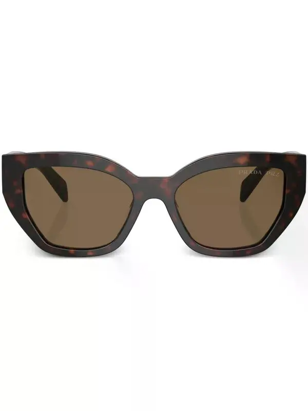 Prada Tortoiseshell Cat-eye Sunglasses - Brown