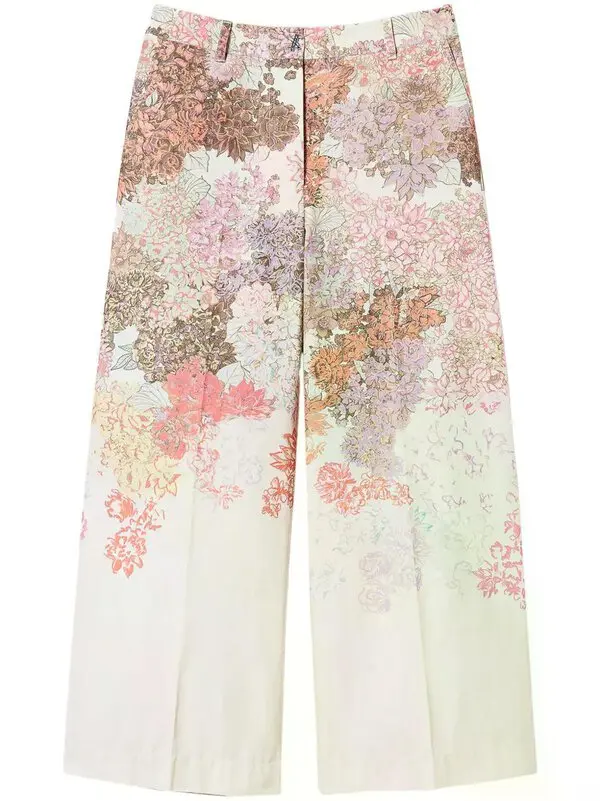 TWINSET Floral-print Trousers