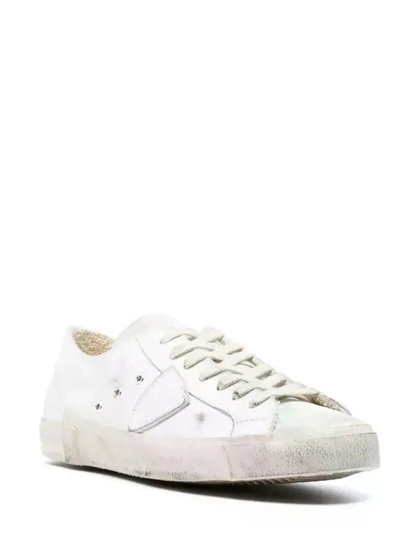 Philippe Model Paris Logo-patch Sneakers - White