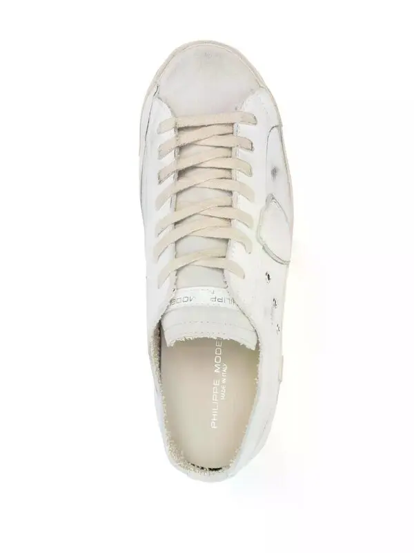 Philippe Model Paris Logo-patch Sneakers - White