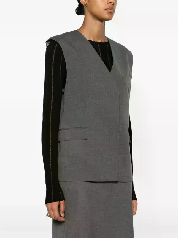 Remain Birger Christensen Boxy Waistcoat