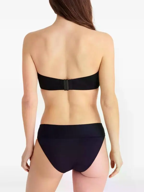 ERES Stretch Bandeau Bikini Top - Black