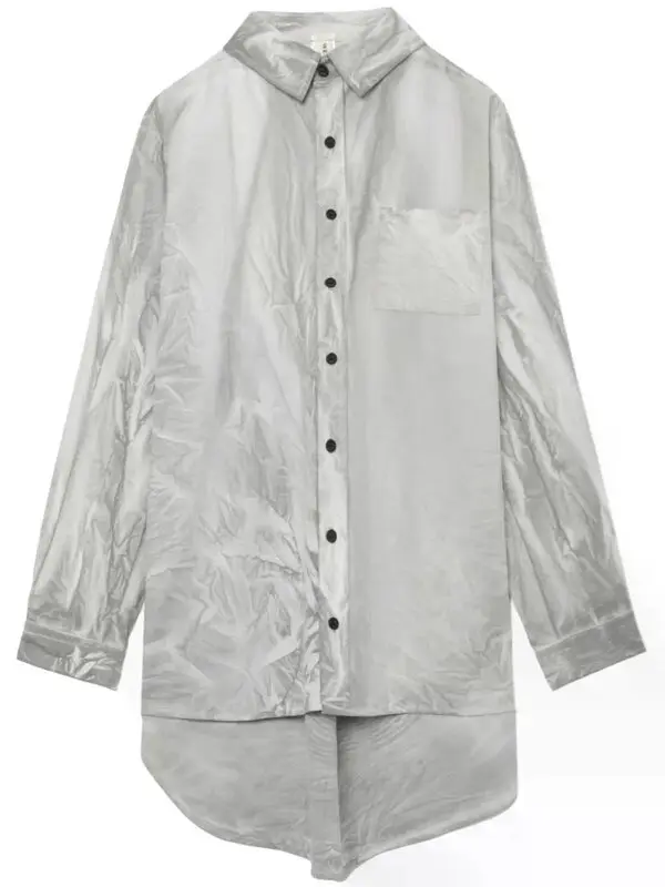 WESTFALL Crease Effect Shirt - Grey