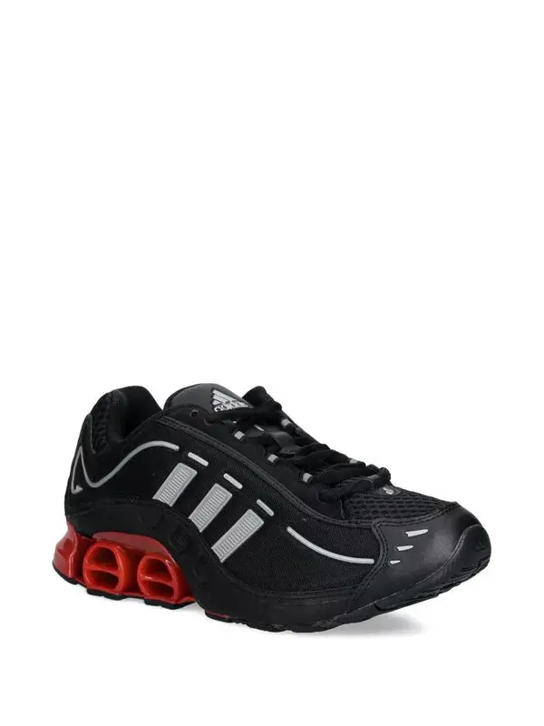 Adidas Megaride Mesh-paneled Sneakers - Black