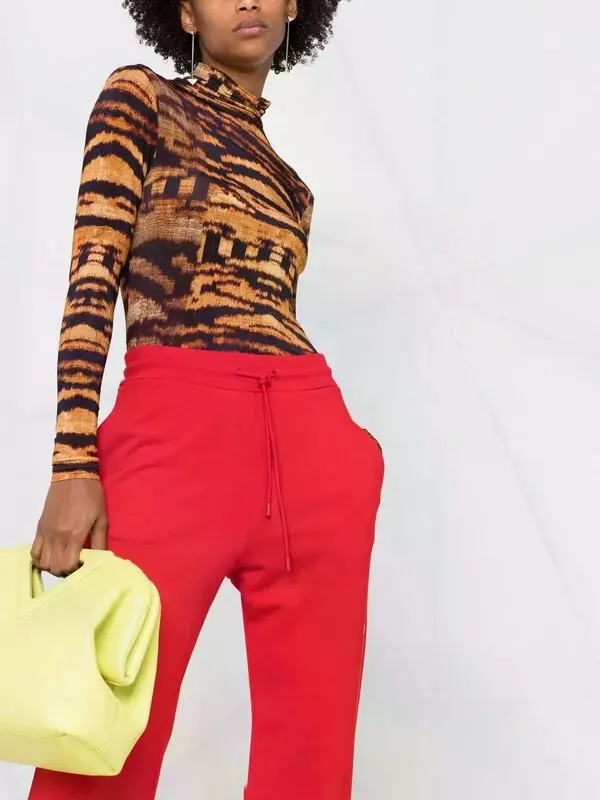 MSGM Drawstring Logo-print Joggers