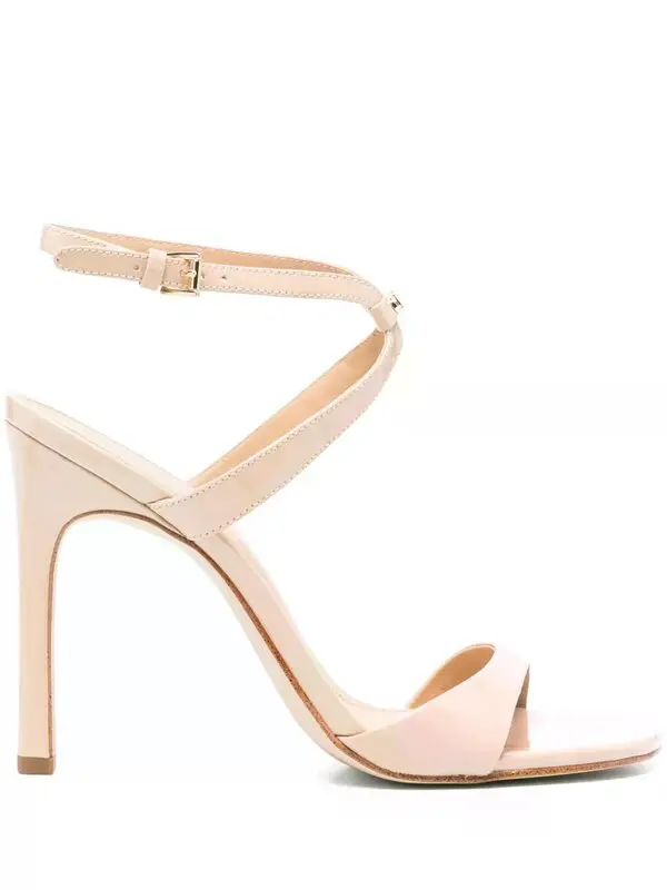 Michael Kors 115mm Logo-plaque Leather Sandals
