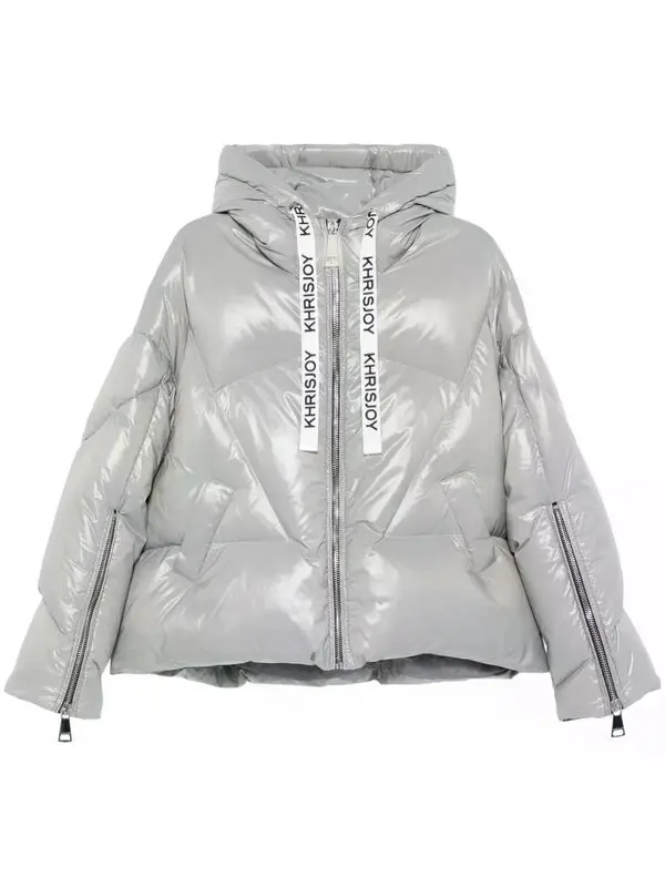 Khrisjoy Quilted Puffer Jacket - Grey