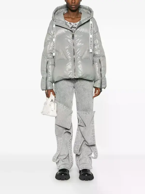 Khrisjoy Quilted Puffer Jacket - Grey