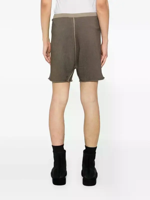 LABEL UNDER CONSTRUCTION Cotton Shorts With Elasticated Waistband