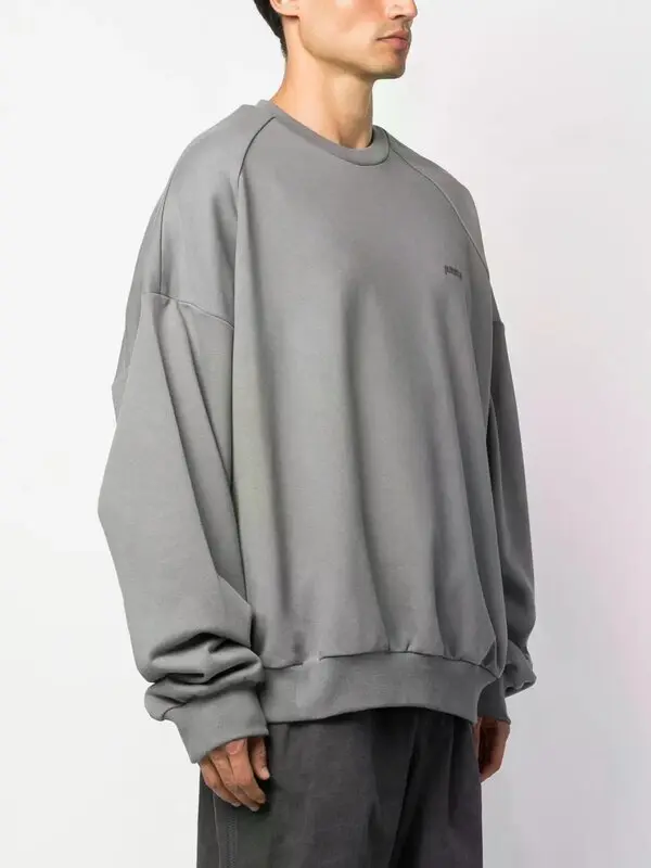 JUUN.J Logo-embroidered Cotton Sweatshirt
