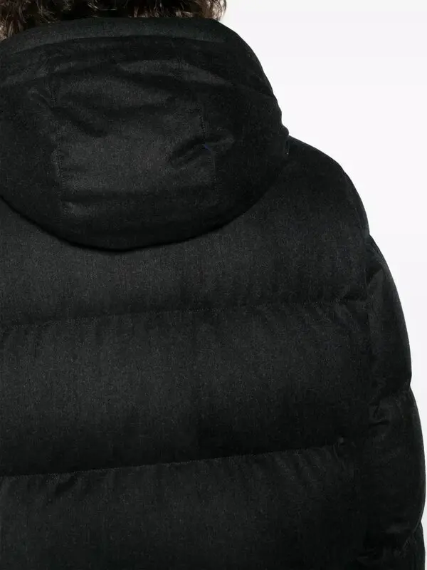 Woolrich Detachable-hood Quilted Padded Coat