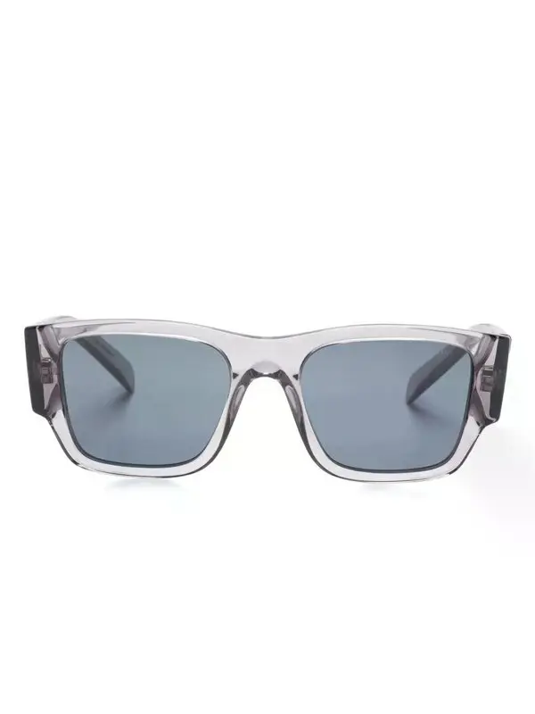 Prada Enamel Triangle Logo Sunglasses