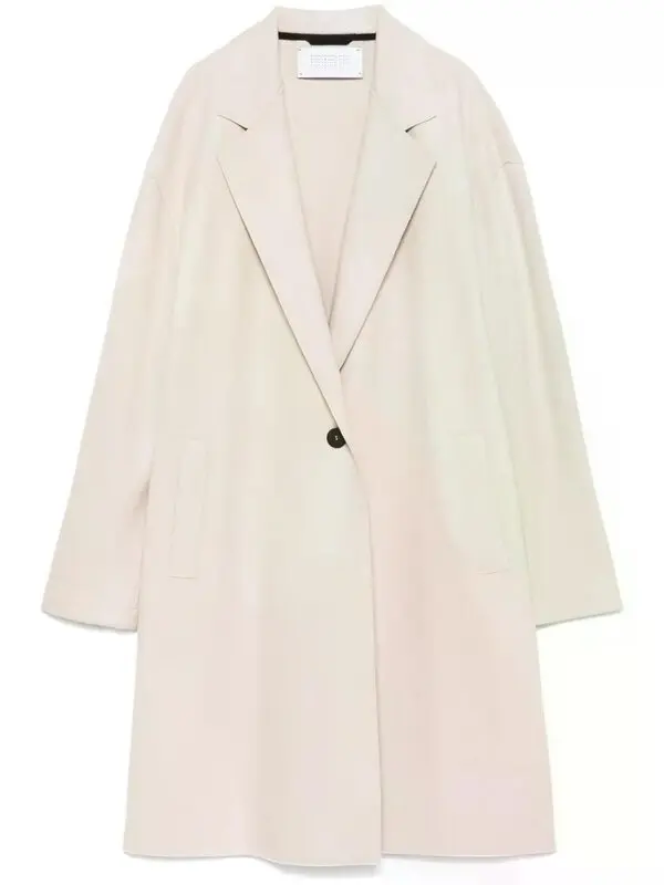 Harris Wharf London Felted Virgin Wool-cashmere Blend Coat