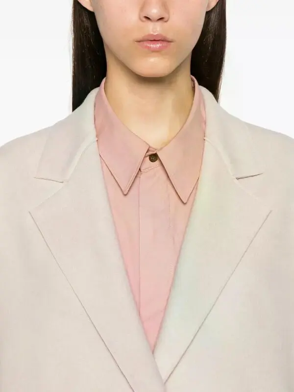 Harris Wharf London Felted Virgin Wool-cashmere Blend Coat