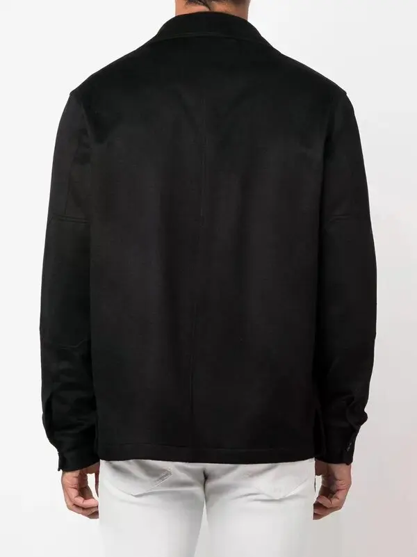 Zegna Alba Oasi Shirt Jacket - Black