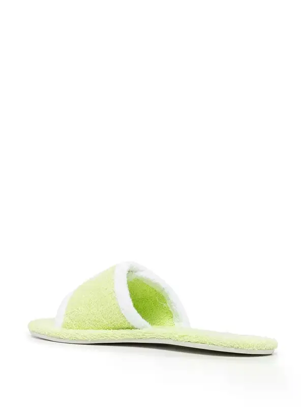 Senso Iris Towelling Sandals - Green