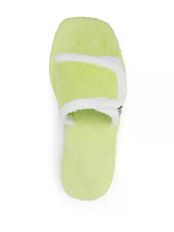 Senso Iris Towelling Sandals - Green