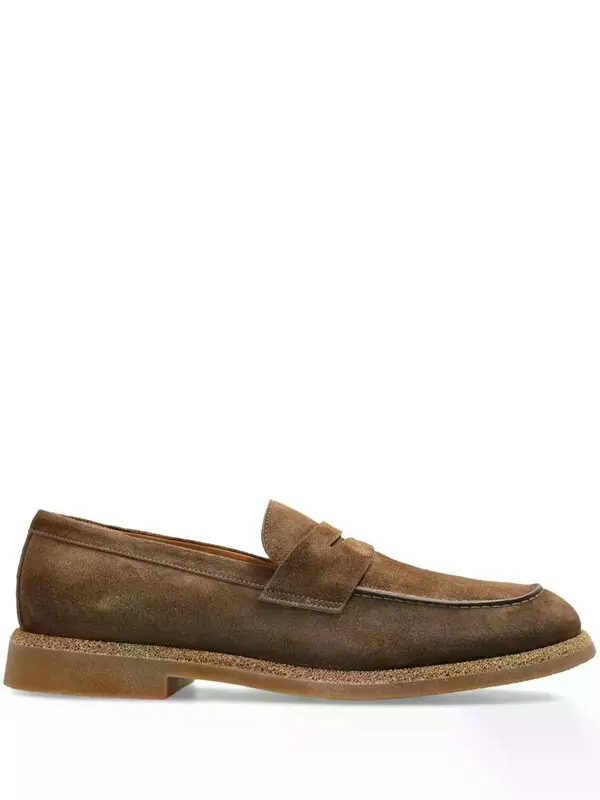 Eleventy Suede Loafers