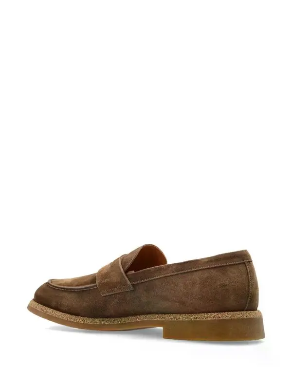 Eleventy Suede Loafers