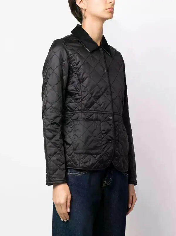 Barbour Deveron Quilted Jacket - Black