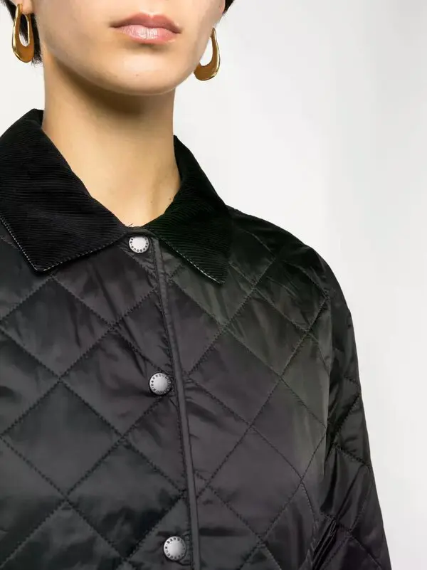Barbour Deveron Quilted Jacket - Black