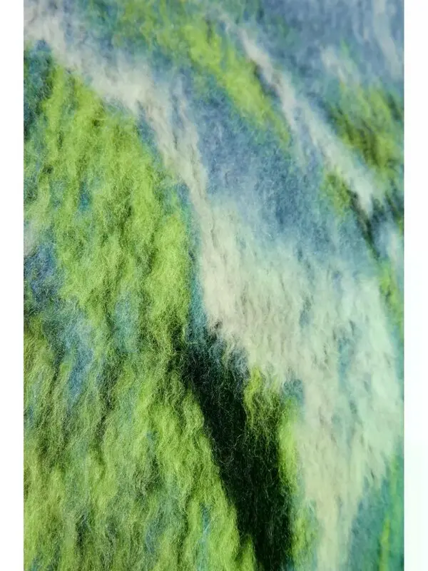 Attico Brushed-jacquard Sweater