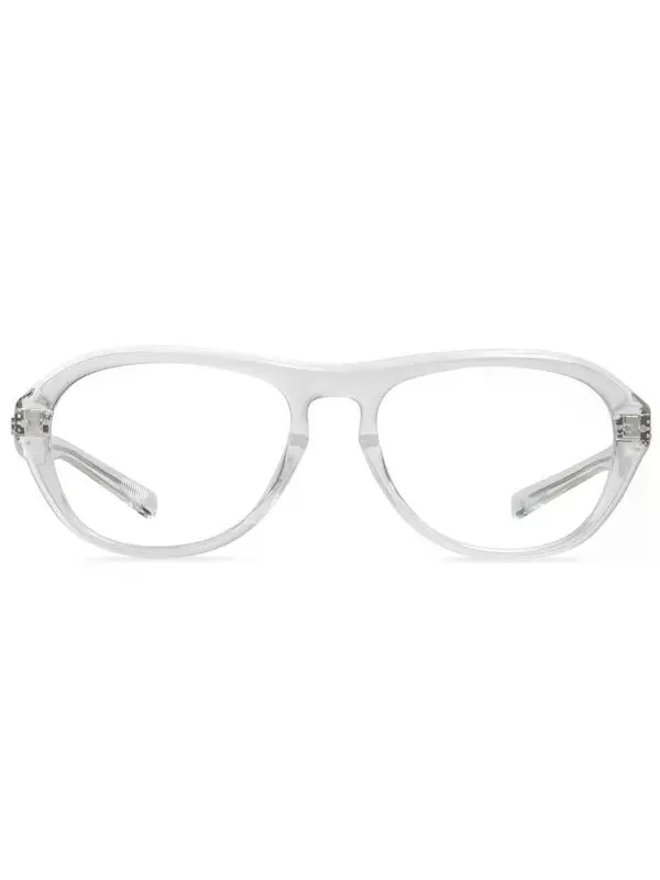 GENTLE MONSTER Oaa C1 Pilot-frame Glasses - White