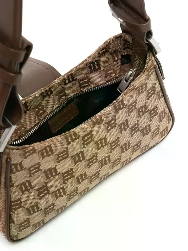 MISBHV Monogram Jacquard Canvas Tote Bag