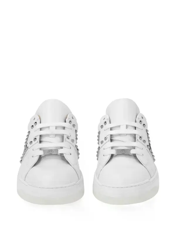 Philipp Plein Leather Sneakers