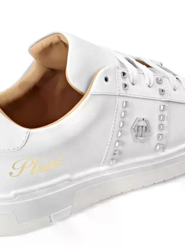 Philipp Plein Leather Sneakers