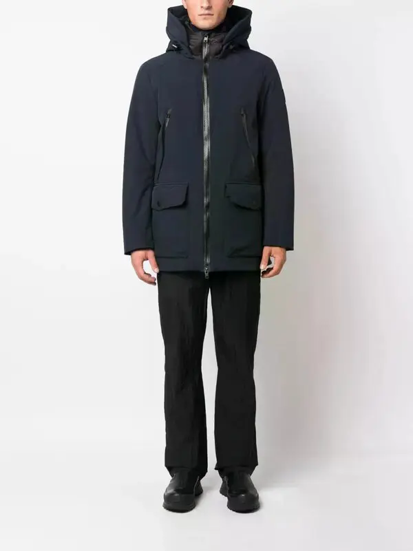 Woolrich Hooded Zip-fastening Parka Coat
