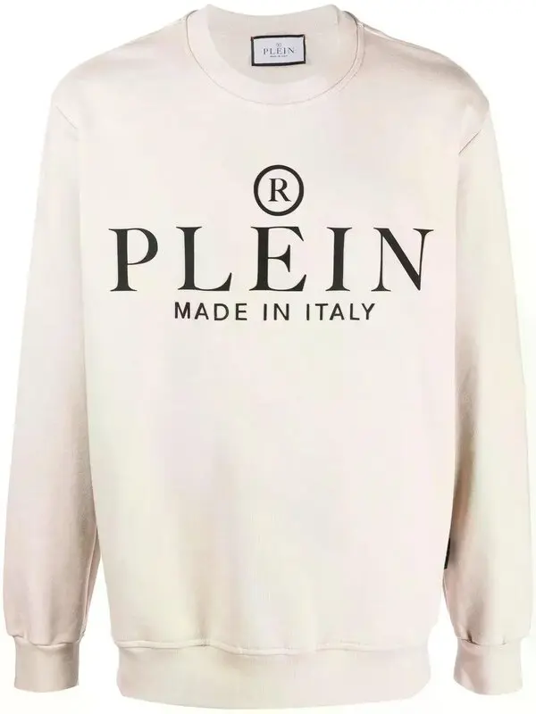 Philipp Plein Logo-print Crew-neck Sweatshirt