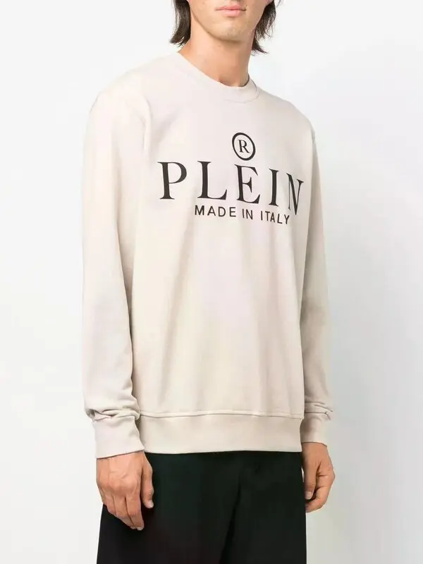 Philipp Plein Logo-print Crew-neck Sweatshirt