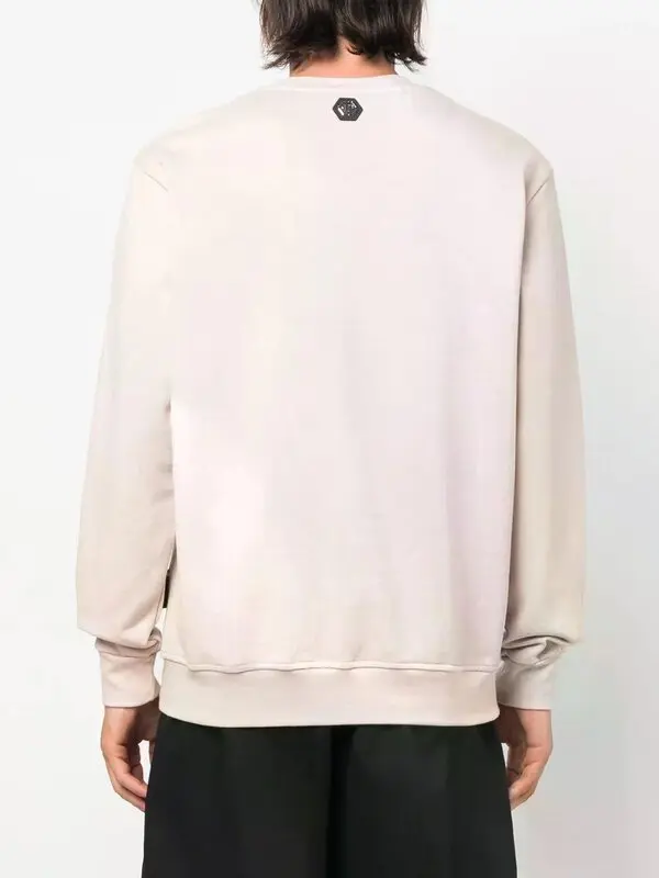 Philipp Plein Logo-print Crew-neck Sweatshirt