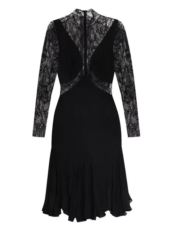 Givenchy Lace-panel Midi Dress