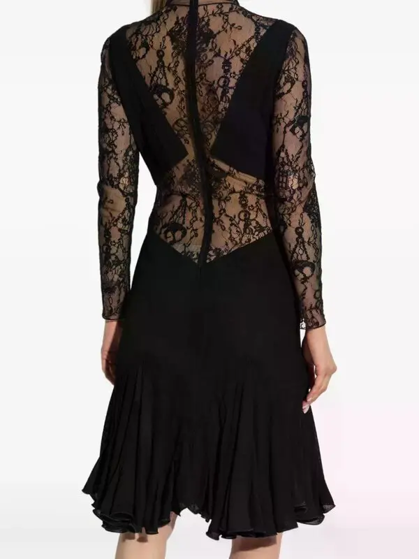 Givenchy Lace-panel Midi Dress