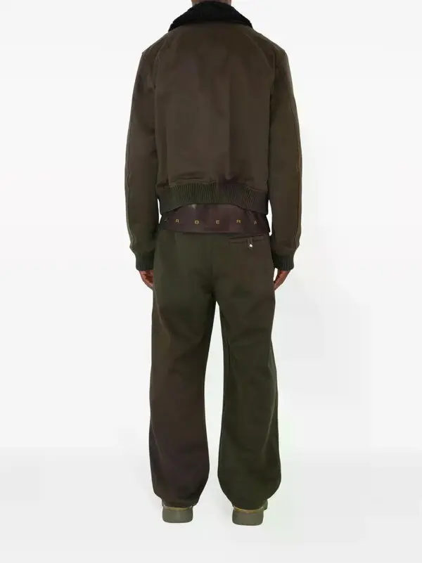 Burberry Wide-leg Cotton Trousers