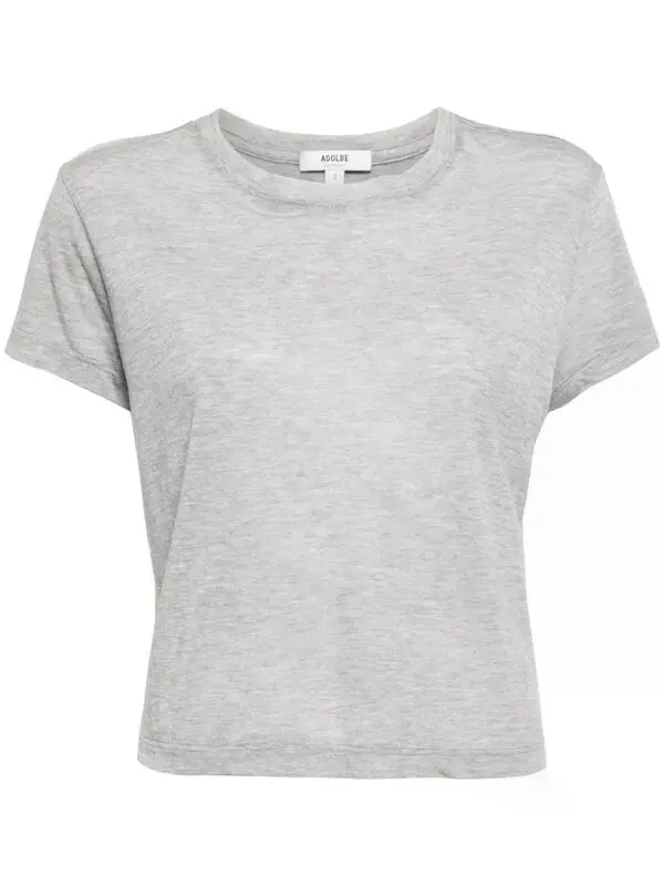 AGOLDE Adine Lyocell T-shirt - Grey
