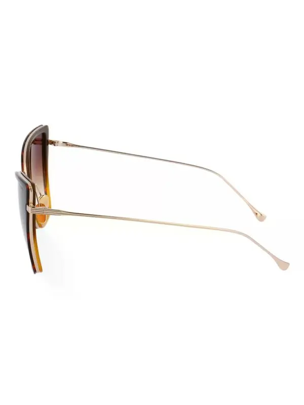 Dita Sunbird Cat Eye Sunglasses - Gold