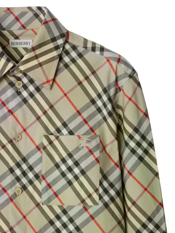 Burberry Check-print Shirt