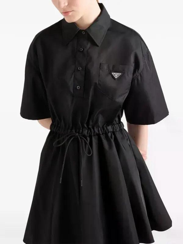 Prada Re-nylon Flared Mini-dress