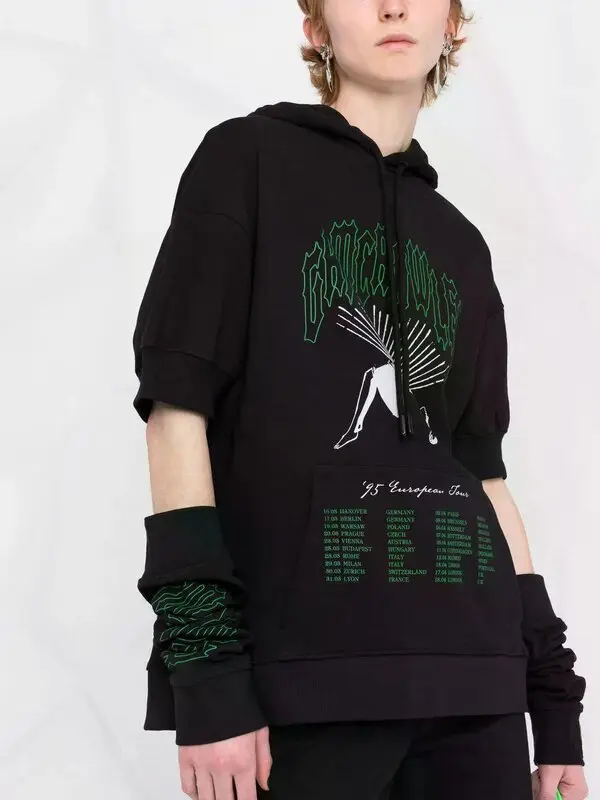 Raf Simons Grimrawler-print Hoodie