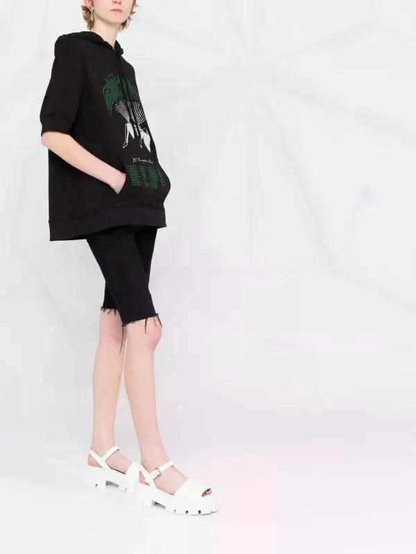 Raf Simons Grimrawler-print Hoodie