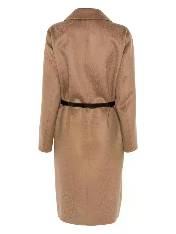 Max Mara Virgin Wool-cashmere Blend Coat - Brown