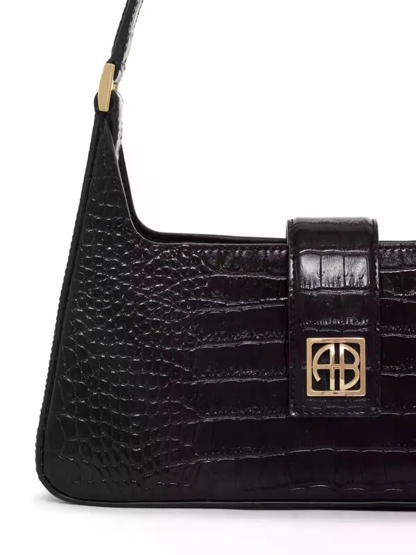 ANINE BING Lou Shoulder Bag - Black